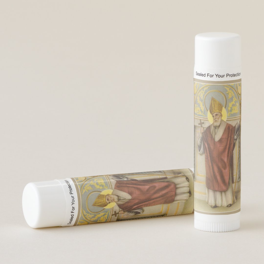 St. Nicholas of Myra Bishop Lip Balm | Zazzle
