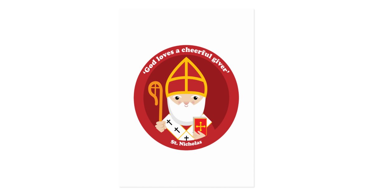 St. Nicholas Postcard | Zazzle.com