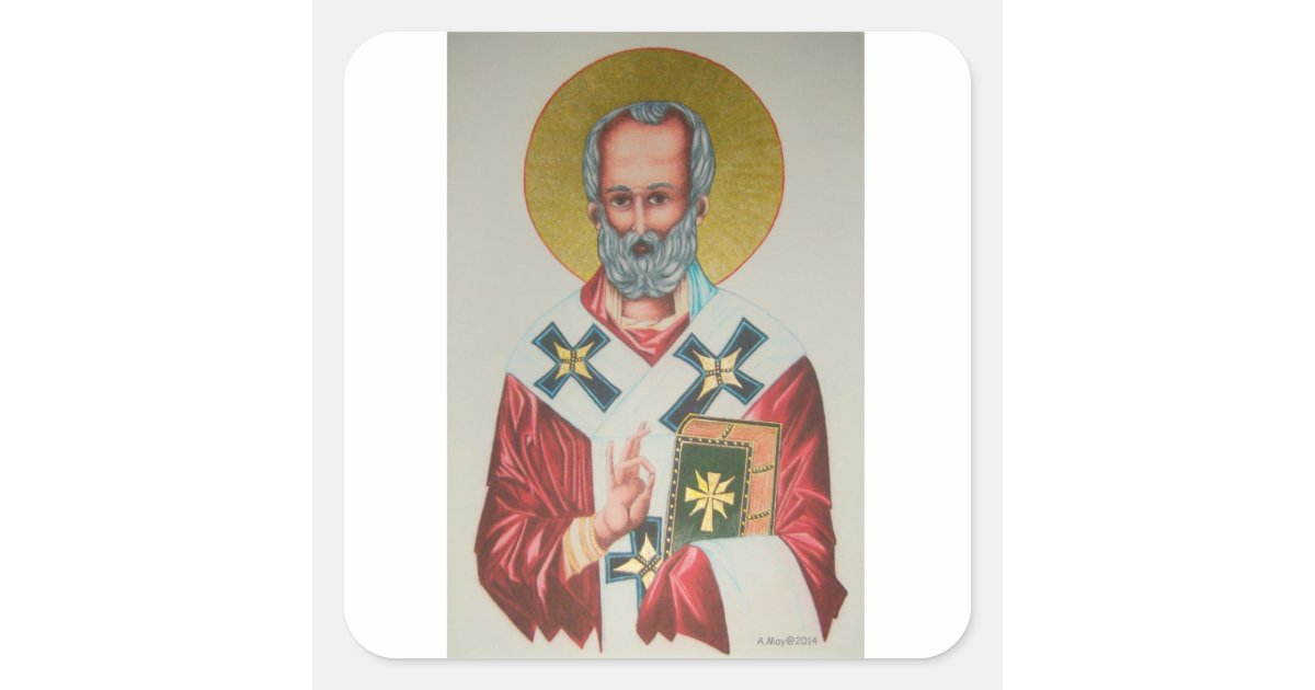 St Nicholas Stickers | Zazzle