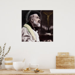 ST PADRE PIO POSTER | Zazzle