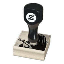 St. Padre Pio Priest Crucifix Rubber Stamp | Zazzle