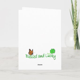 St. Patrick's Day Blessing Card | Zazzle
