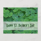 Happy Easter Irish Flag Colors Shamrock Ireland Holiday Postcard ...