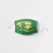 St. Patricks Day Cute Green Owl Lucky Irish Girl Kids' Cloth Face Mask ...