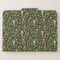 St. Patrick's Day Pattern File Folder | Zazzle