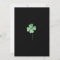 St Patricks Irish Shamrock Birthday Invitation | Zazzle