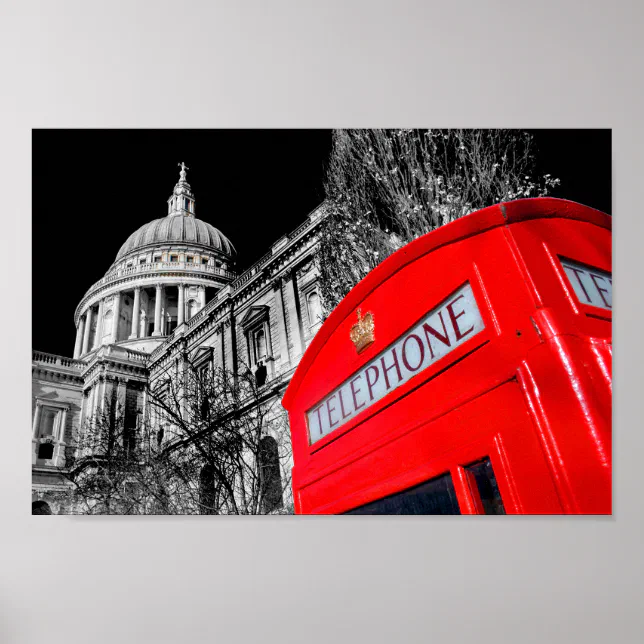 St Paul's Cathedral London England UK Poster | Zazzle