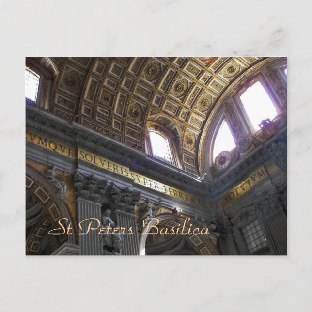 St Peters Basilica Postcard | Zazzle