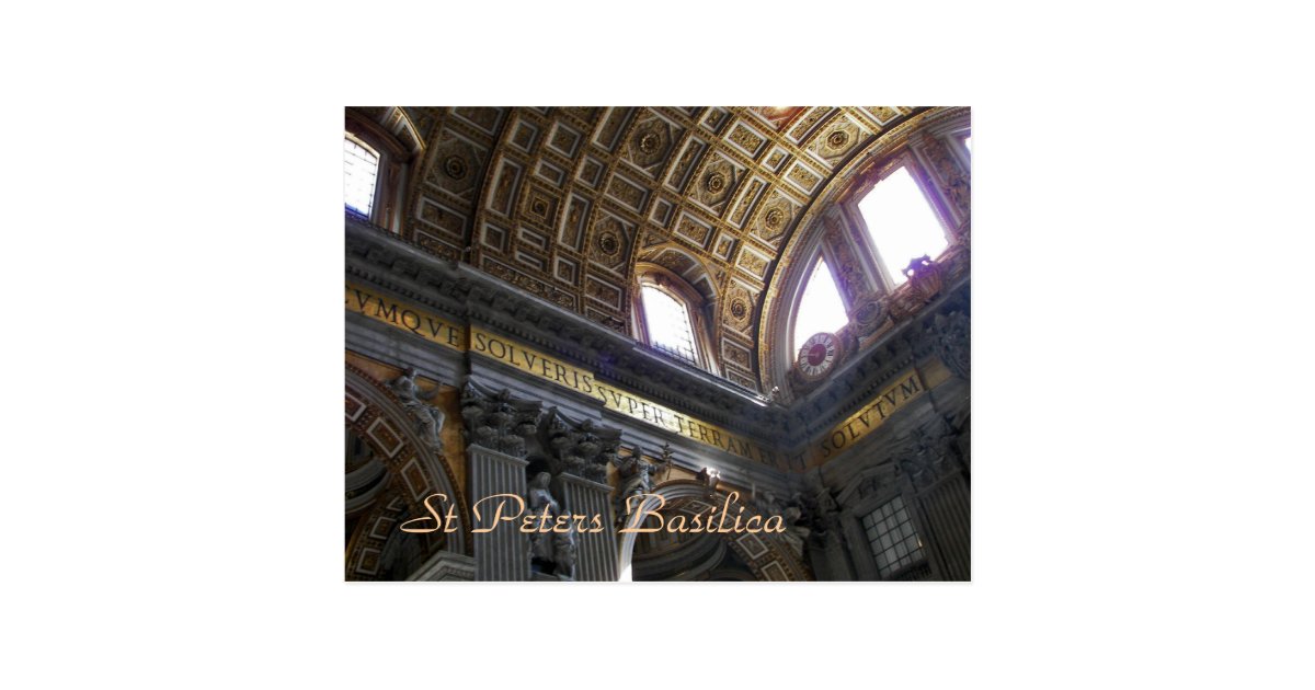 St Peters Basilica Postcard | Zazzle.com