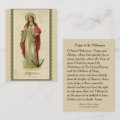 St. Philomena Wonderworker & Martyr Holy Card | Zazzle