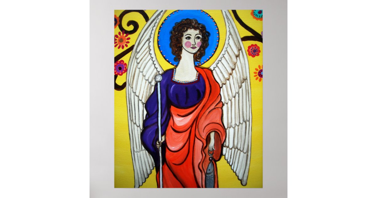 ST RAPHAEL ARCHANGEL POSTER | Zazzle