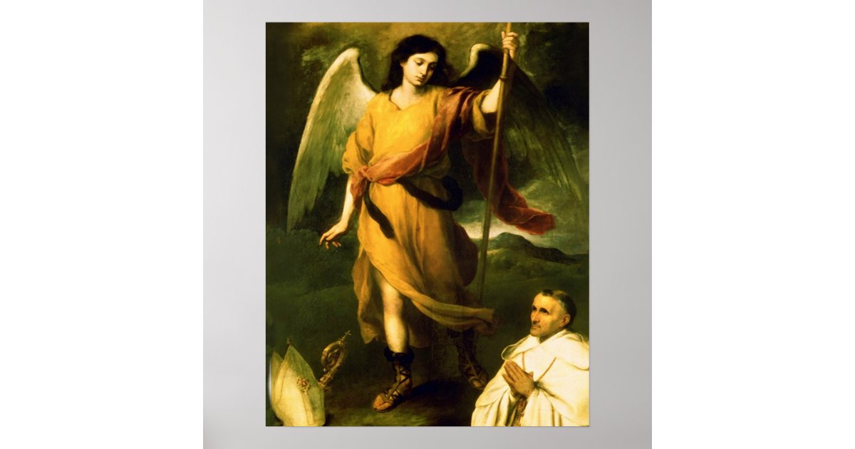 St Raphael Archangel Poster A | Zazzle