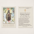 St. Therese Catholic Funeral Memorial Holy Card - | Zazzle