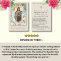 St. Therese Catholic Funeral Memorial Holy Card - | Zazzle