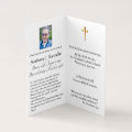 St. Therese Funeral Prayer Memorial Holy Card | Zazzle