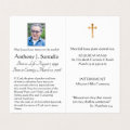 St. Therese Funeral Prayer Memorial Holy Card | Zazzle