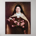 St. Therese of Lisieux Poster | Zazzle.com
