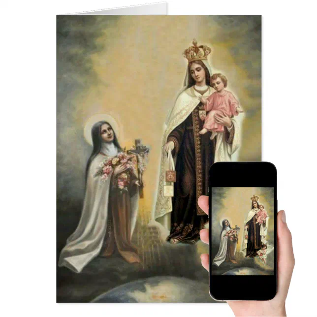 St. Therese Our Lady of Mt. Carmel Novena Prayer | Zazzle