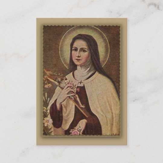 St. Therese the Little Flower Novena Cards | Zazzle.com