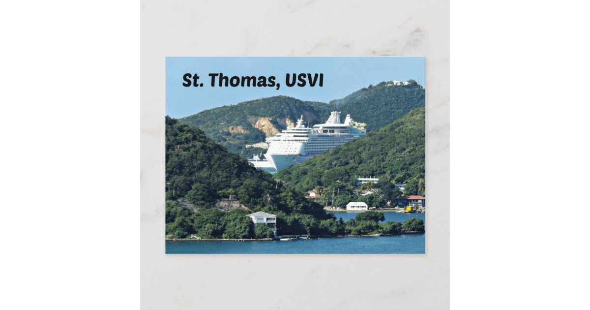 St. Thomas Postcard | Zazzle