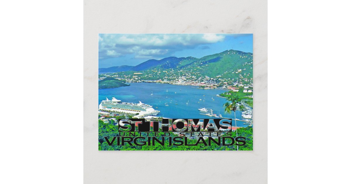 St Thomas Postcard | Zazzle