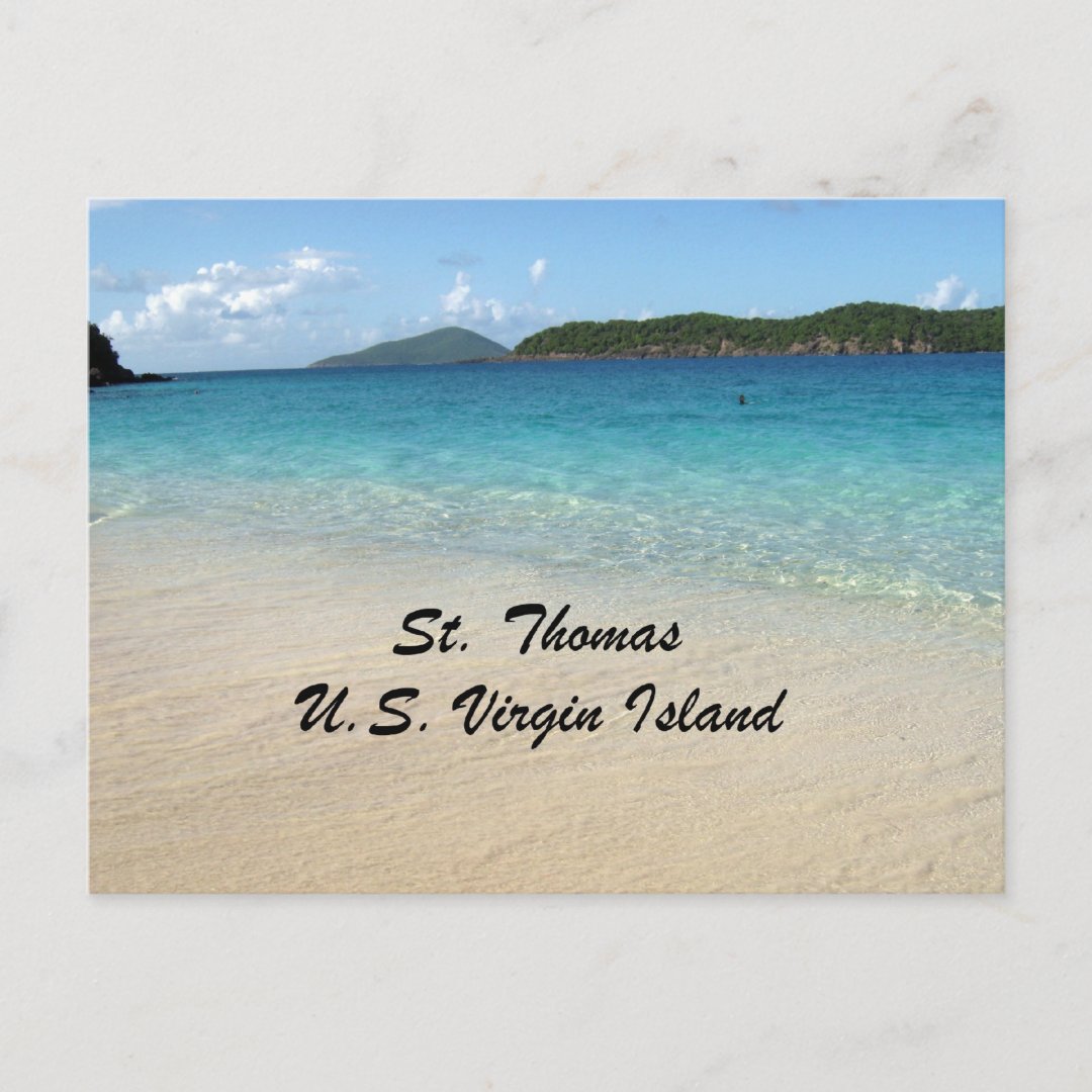 St. Thomas, U.S. Virgin Island Postcard | Zazzle