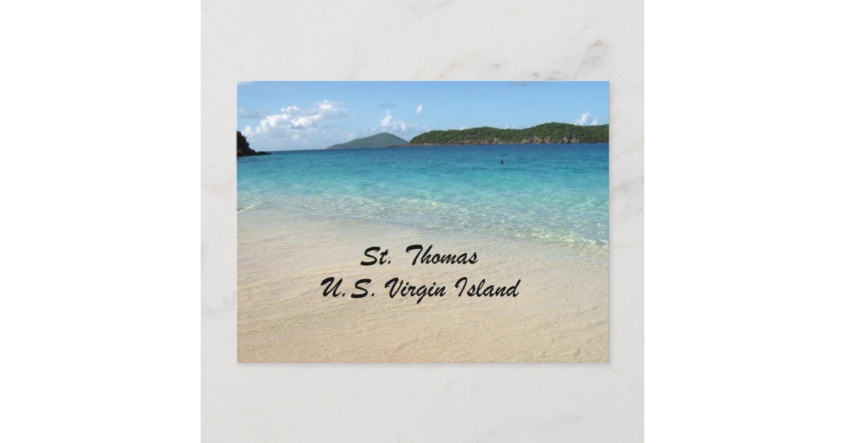 St. Thomas, U.S. Virgin Island Postcard | Zazzle