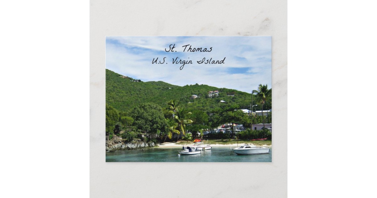 St. Thomas, U.S. Virgin Islands Postcard | Zazzle