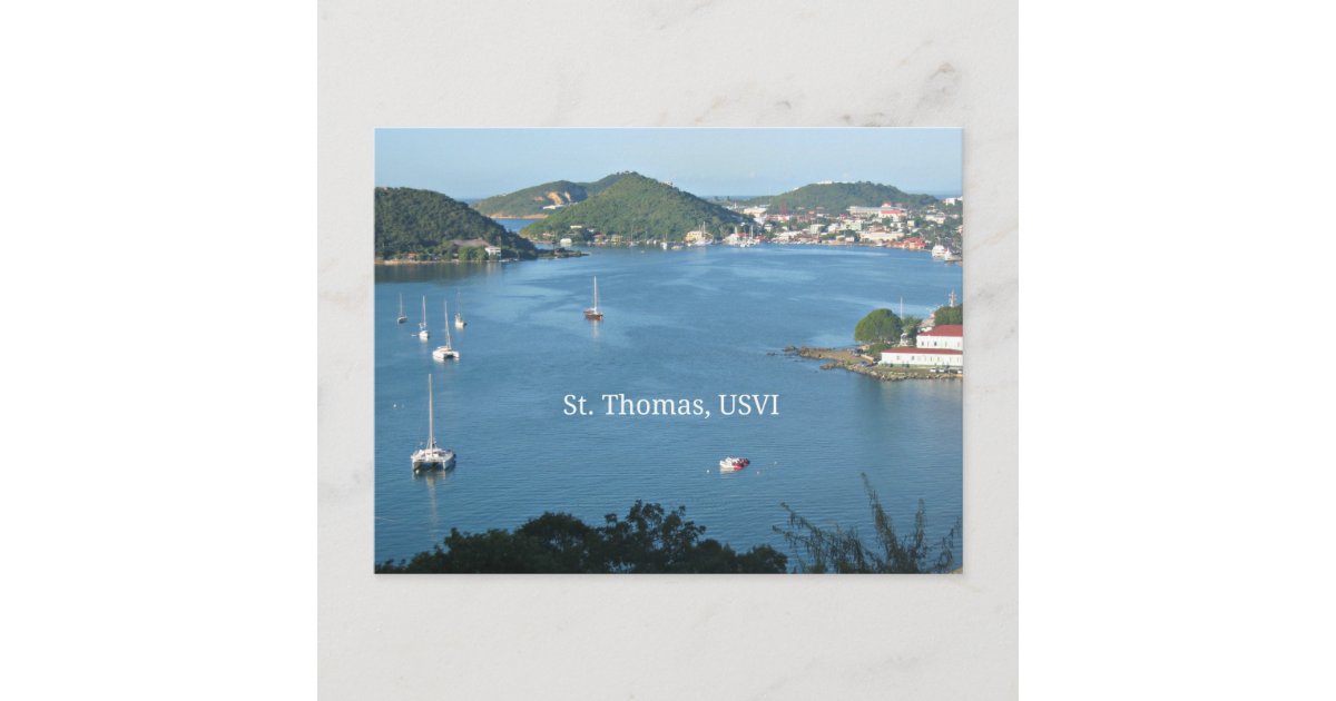 St. Thomas, USVI Postcard | Zazzle