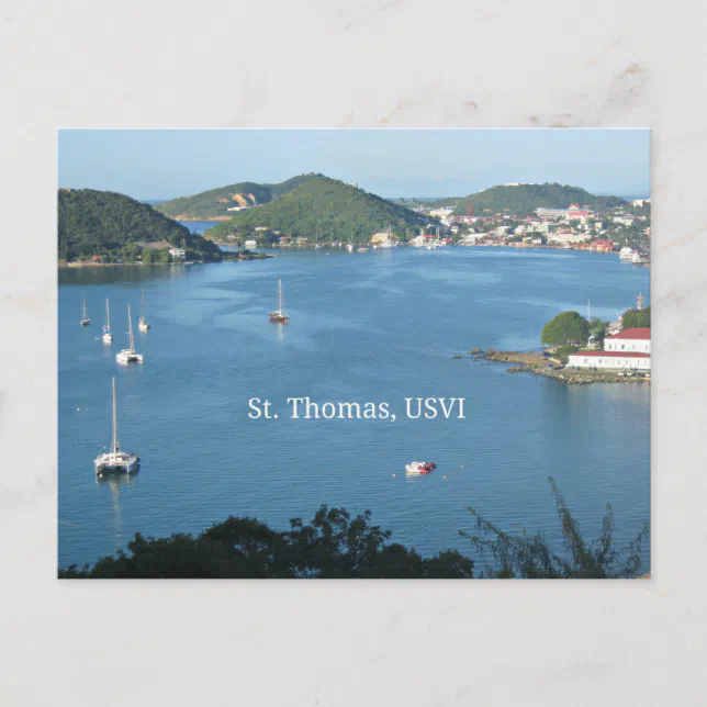 St. Thomas, USVI Postcard | Zazzle