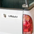 St. Urho "Uffdah" Bumper Sticker | Zazzle