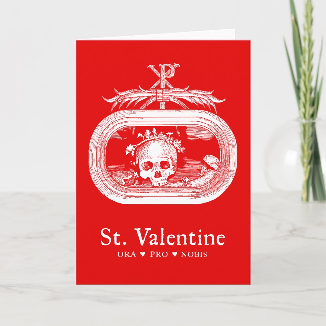 St. Valentine Greeting Card | Zazzle