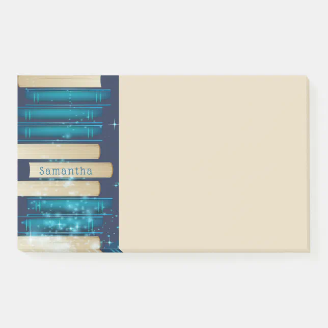 Stack of Books Design Post it Notes | Zazzle