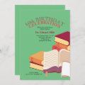 Stack of Books Invitation | Zazzle
