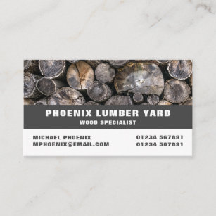 Timber Logging Business Cards - Business Card Printing | Zazzle