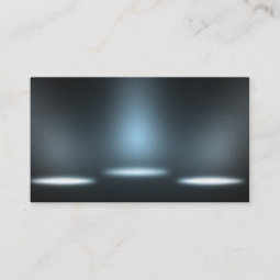 Stage lighting- Music Business Card | Zazzle