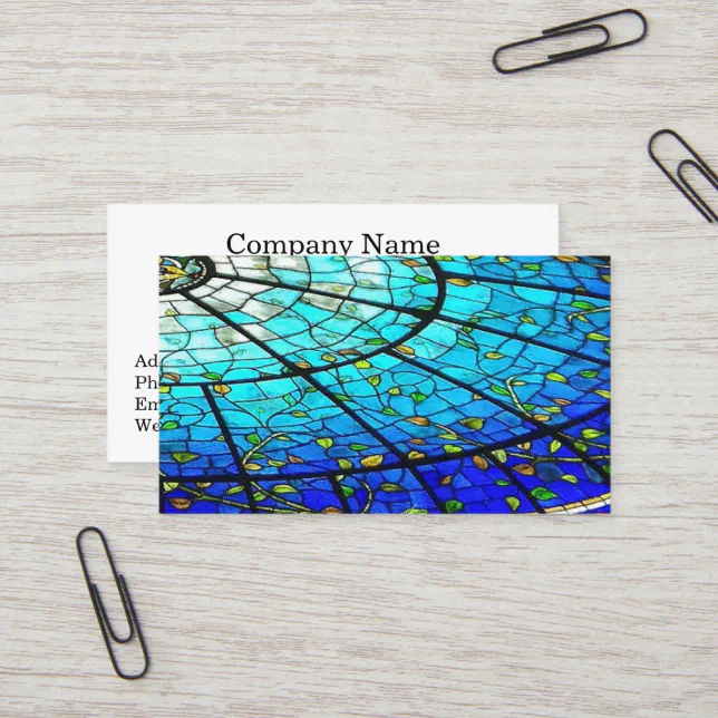 Stained Glass Business Card | Zazzle