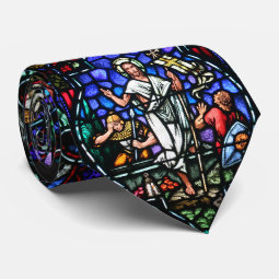 Stained Glass Church Windows Tie | Zazzle