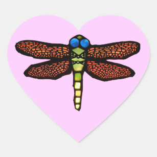 Colorful Dragonfly Stickers - 100% Satisfaction Guaranteed | Zazzle