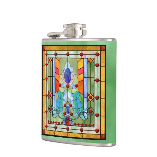 Stained Glass Fantasy Flask | Zazzle