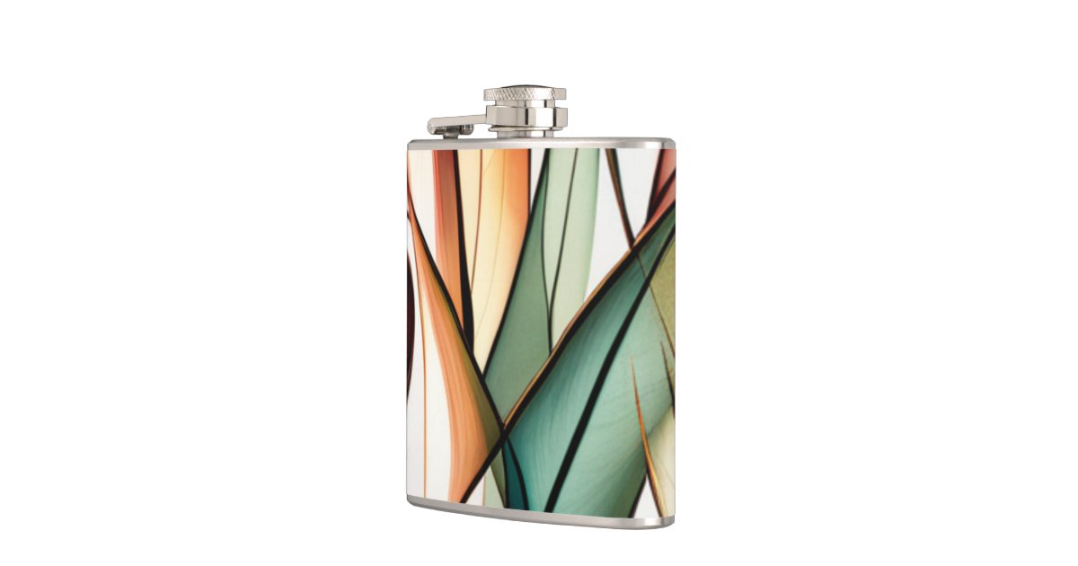 Stained-Glass Grass Flask | Zazzle