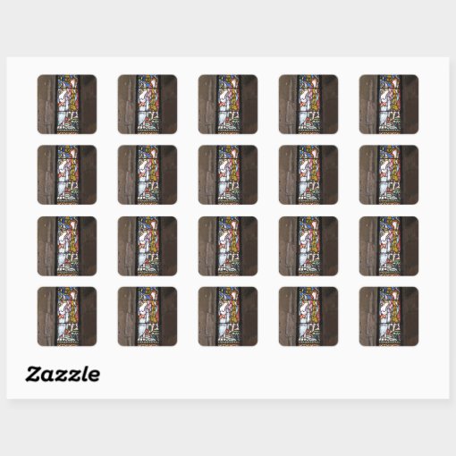 Stained Glass Religious Window Stickers | Zazzle
