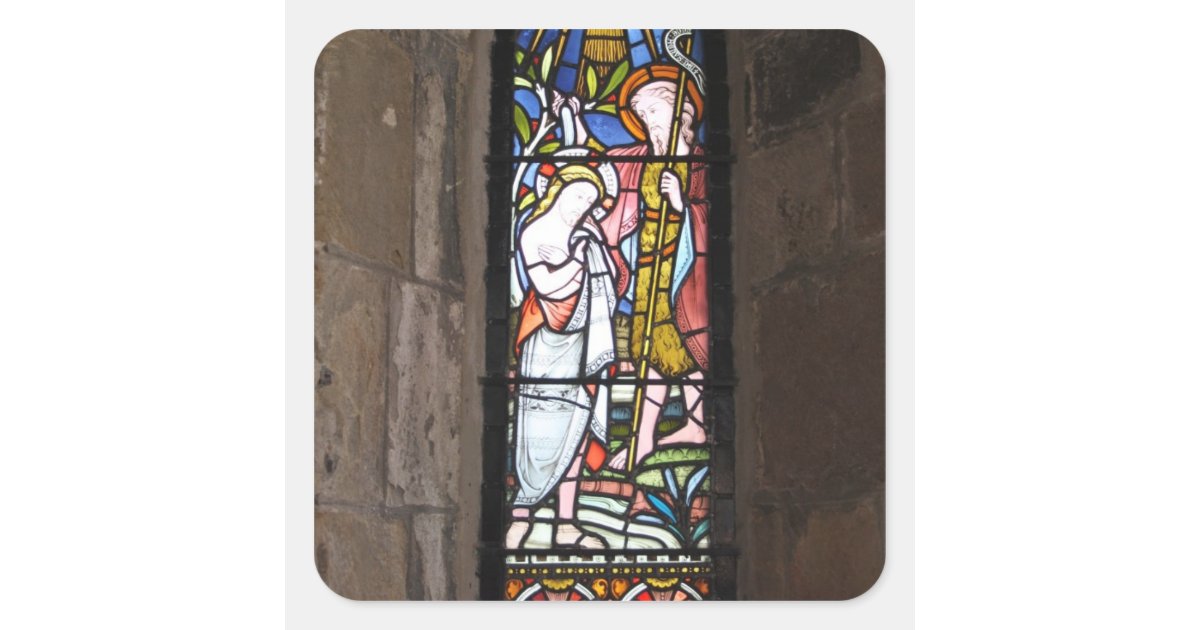 Stained Glass Religious Window Stickers | Zazzle.com