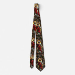 Stained Glass Sacred Heart of Jesus Catholic Neck Tie | Zazzle