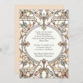 Stained Glass Wedding Invitation | Zazzle