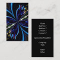 Stained Glass Window Kaleidoscope 9 Business Card | Zazzle