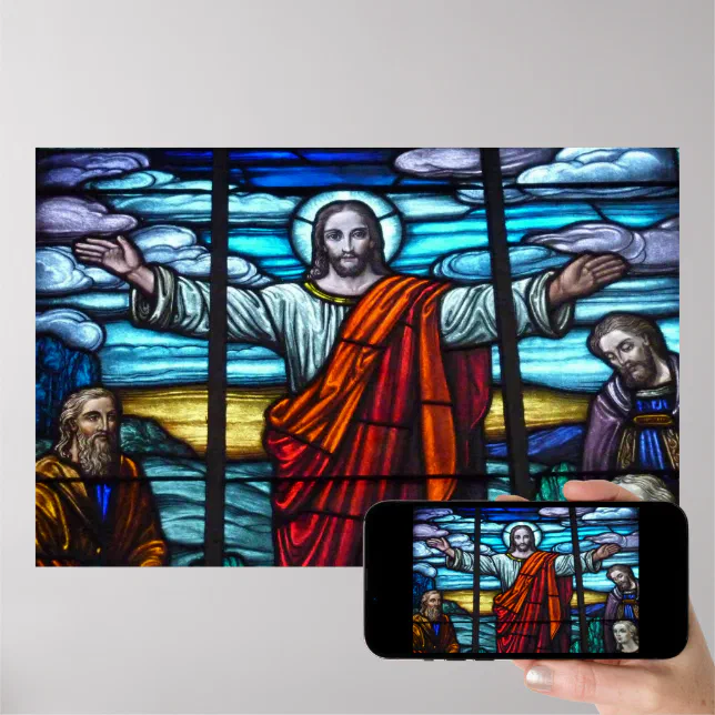 Stained Glass Window Poster | Zazzle