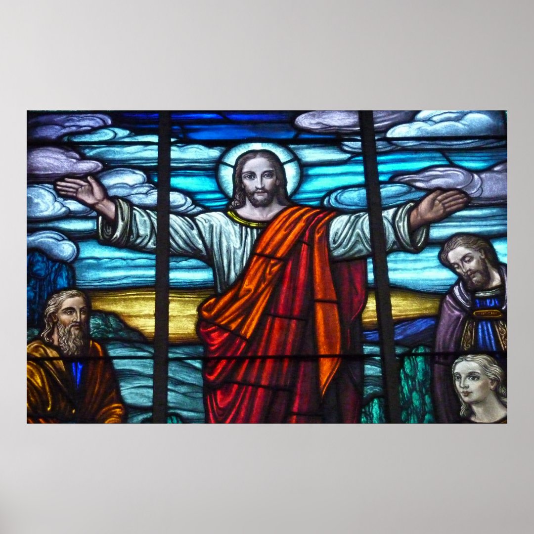 Stained Glass Window Poster | Zazzle