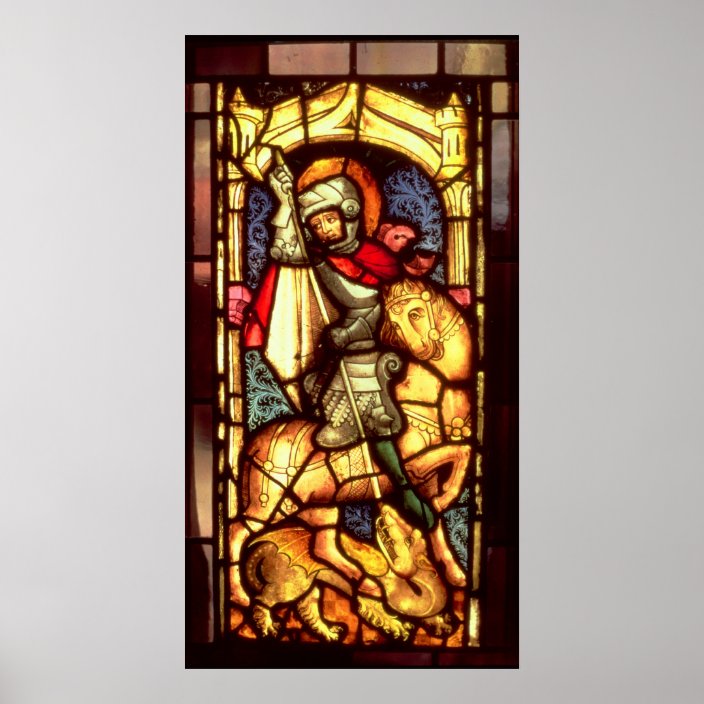 Stained Glass Window Poster | Zazzle.com