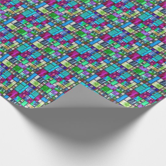 Stained Glass Wrapping Paper | Zazzle.com